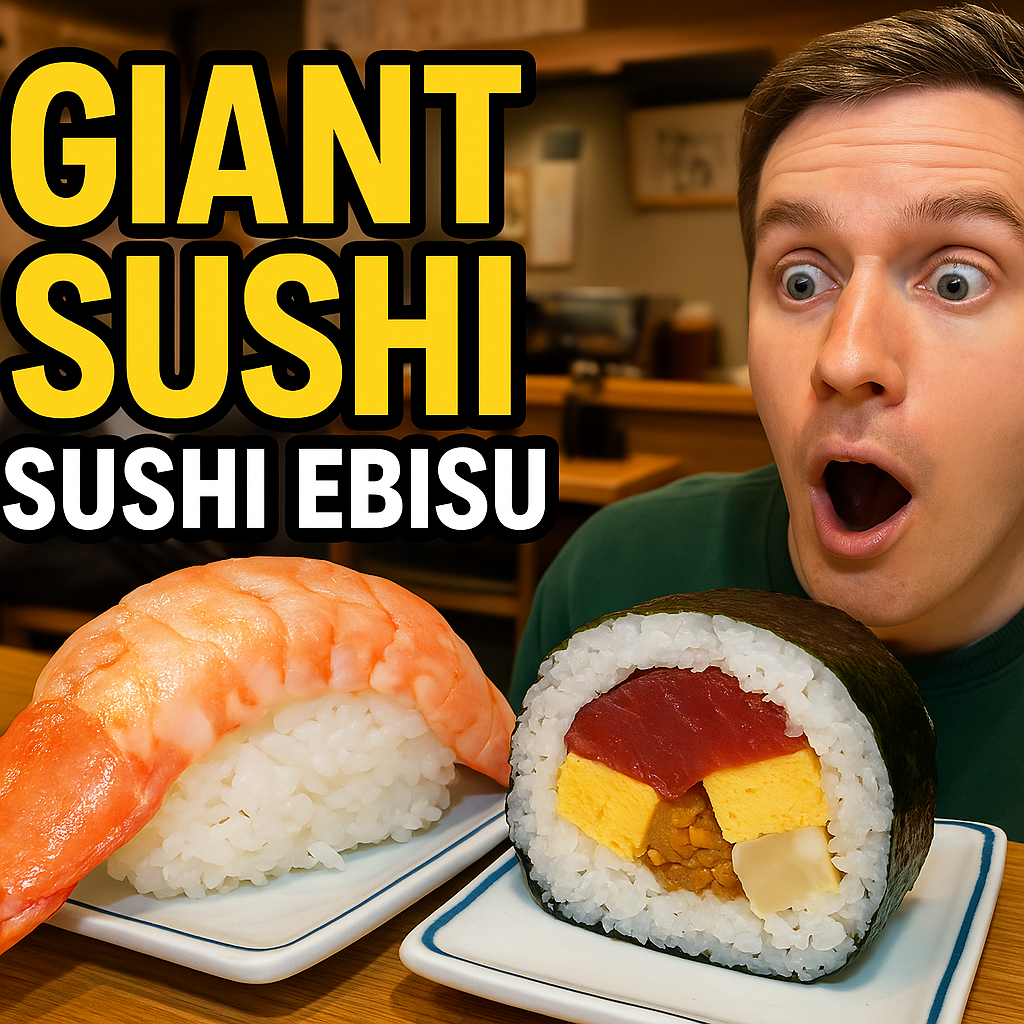 Discover Tokyo’s Giant Sushi at Sushi Ebisu – A Must-Visit Spot for ...